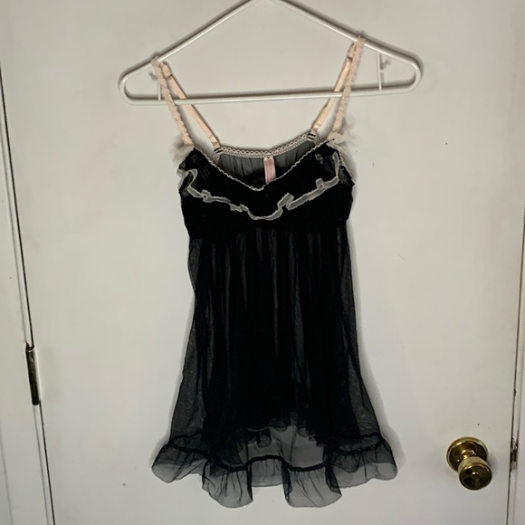 Victoria's Secret | Intimates & Sleepwear | Victorias Secret Black ...